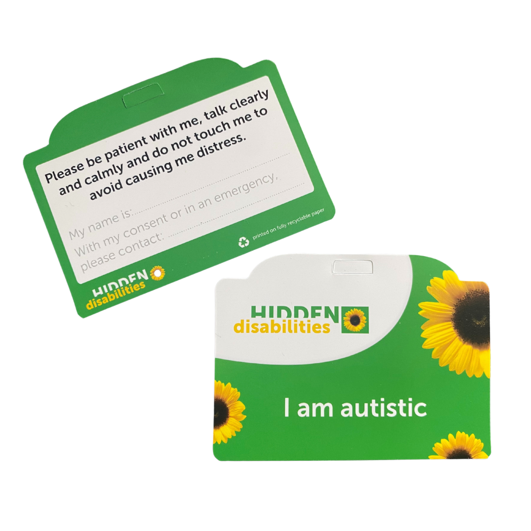 Buy Autism ID Card for Sunflower Lanyard | Special Stars Foundation